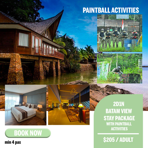 2D1N Batam View Stay Package With Paintball Activities(min 4 pax) | THKTOUR