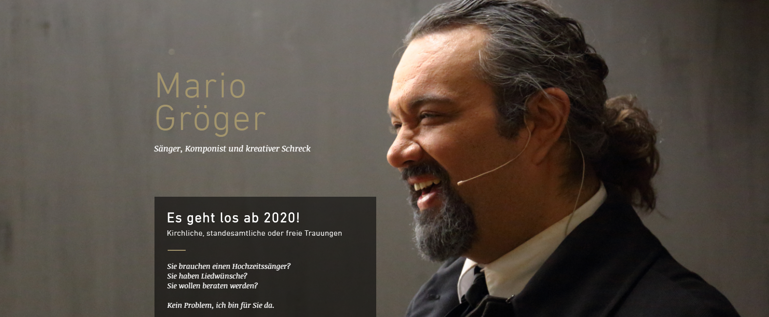 Hochzeit | Mario Gröger Hochzeitsänger | Baden-Württemberg