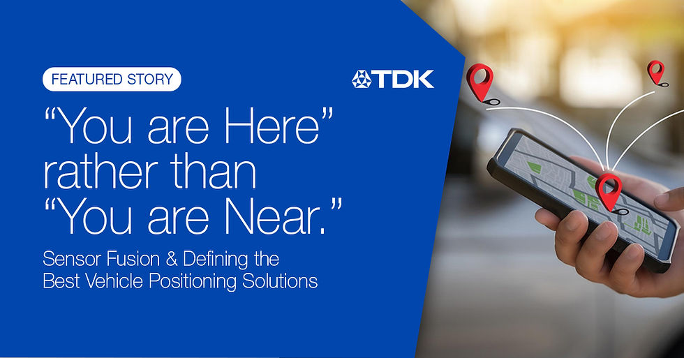 TDK Trusted Positioning | Positioning Software