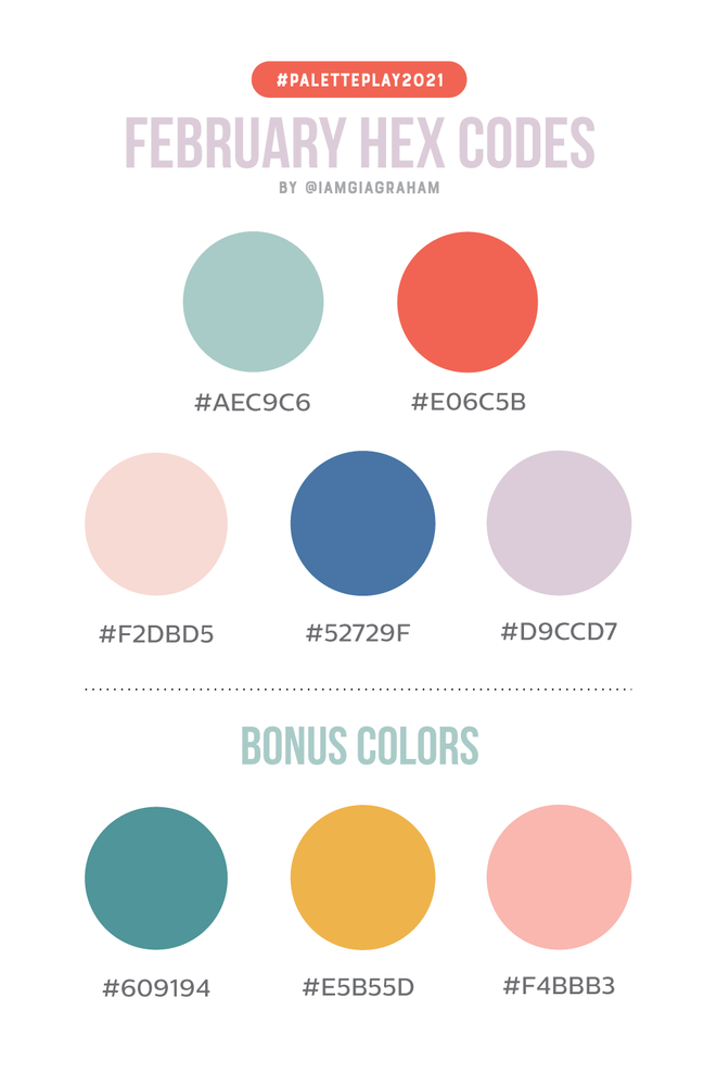 February Palette 2021