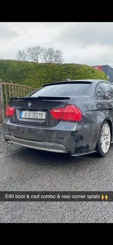 BMW E90 Boot Spoiler Gloss black | CCStylingPerformance