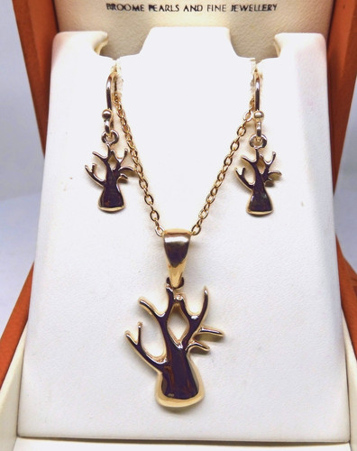 9ct Gold Boab Set | C2 Jewellery Broome