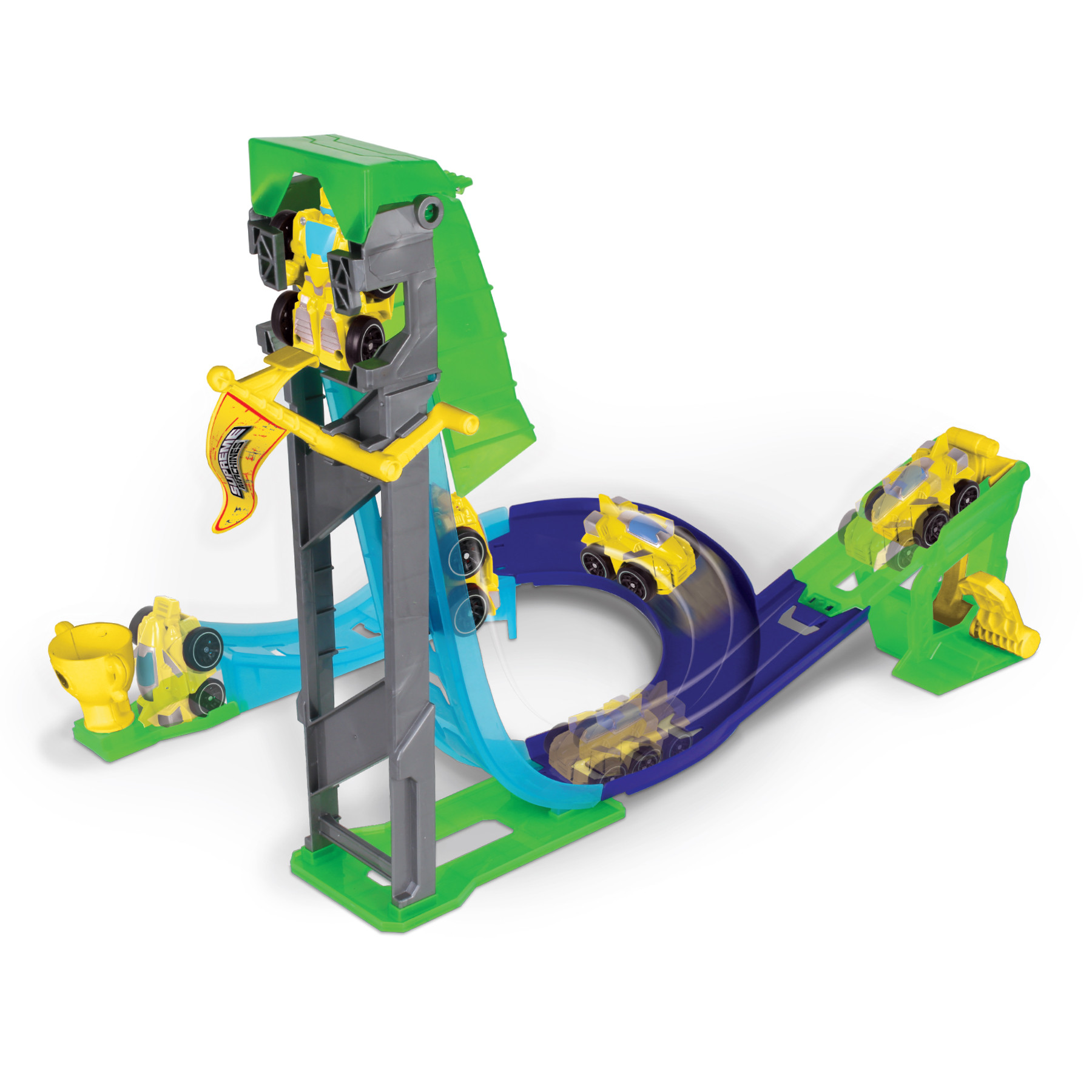 Vertical Launcher Track Set - Racer-Bot
