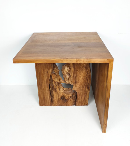 KAYUPUTIH - Small table - Teak wood | Decora