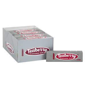 Gerrit Verburg Teaberry Chewing Gum 0.44 Oz | The Wholesale Food Co