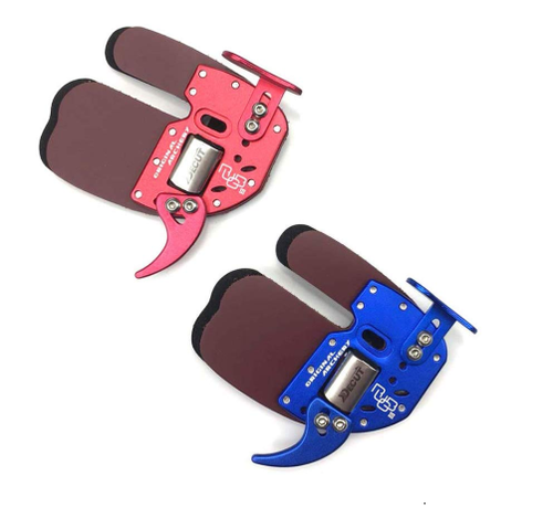 Decut Rugbiii Leather finger tab | coastal-archery