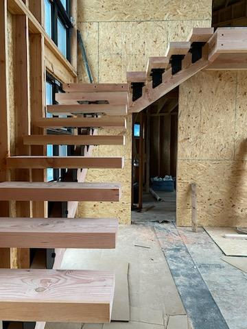 Floating Stair Brackets | Blue Dog Custom Fab