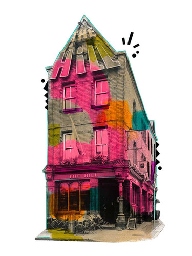 The Hill Pub, Ranelagh - Limited Edition from | Carolyn Walsh Art