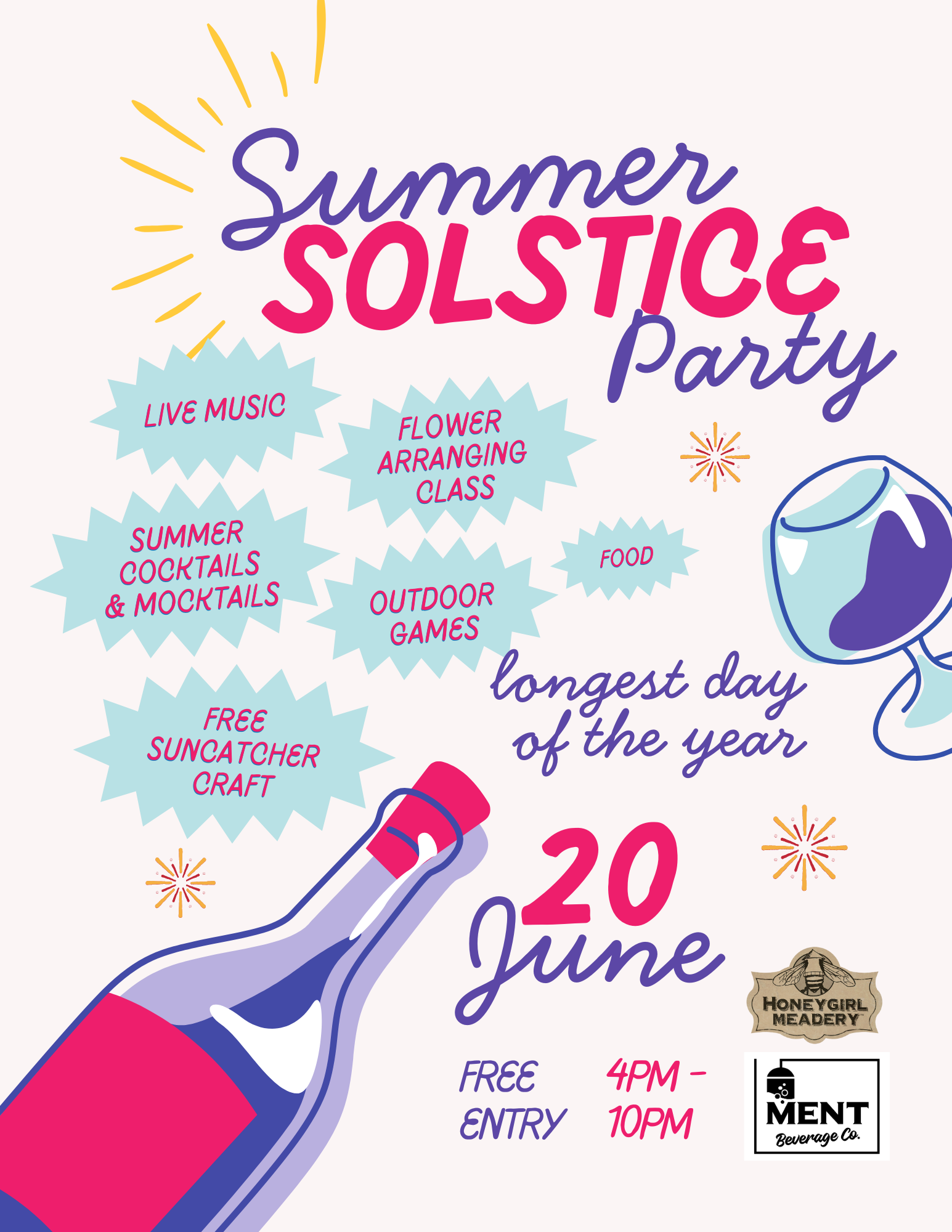 Summer Solstice Party | Ment Beverage Co