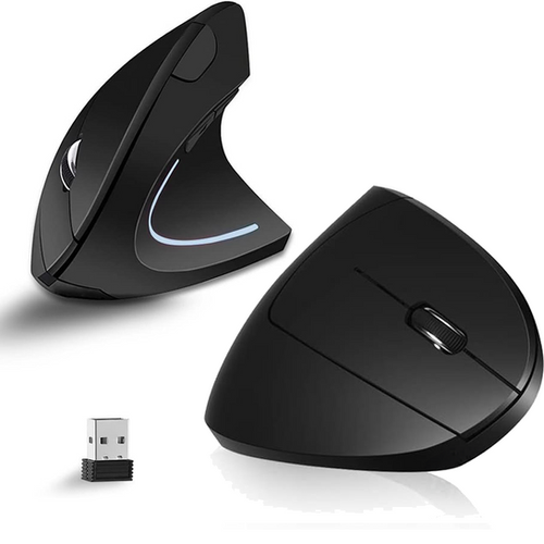 Upway Yeni Nesil Kablosuz Ergonomik Dikey Mouse 800/1200/1600DPI ...