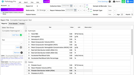 Pathology Pro Free Download Clinical Pathology Lab Reporting Software ...