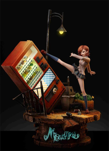 A Certain Scientific Railgun III - Mikoto Misaka Kicking Vending ...