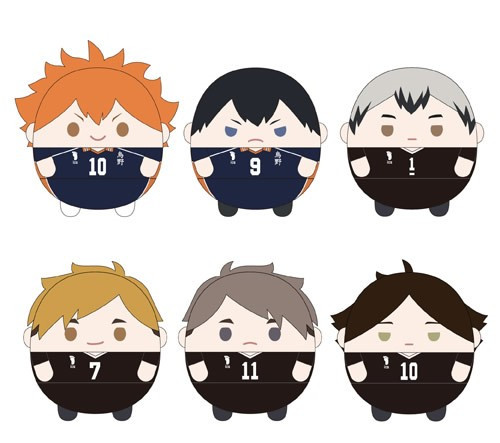 Haikyuu!! Fuwa Kororin Plush - Miya Osamu Atsumu, Kita Shinsuke ...