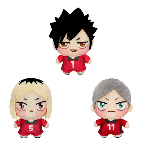 Haikyuu Mini Plush - Tetsuro Kuroo, Kenma Kozume, Lev Haiba | Wekestore