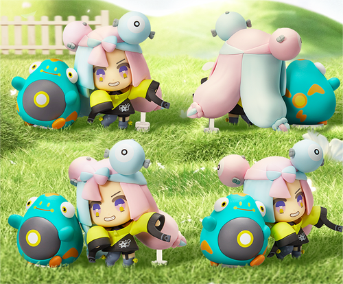 Pokemon Trainers - Iono and Bellibolt Chibi Figure | Wekestore
