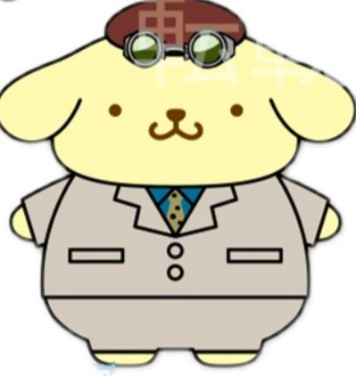 Sanrio x Jujutsu Kaisen - Pompompurin as Kento Nanami Plush | Wekestore