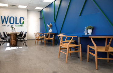 WOLC Way of life cannabis | עיצוב פנים משרדי דרך לחיים