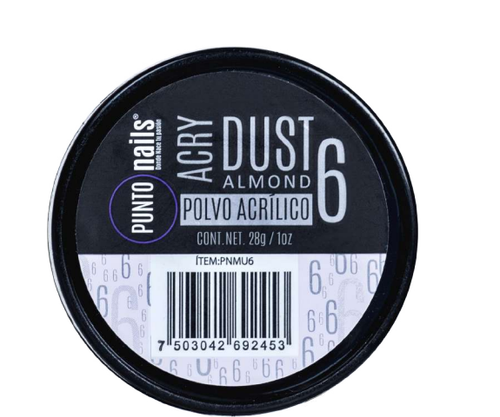 ACRY DUST ALMOND 6 | Uñisimas Merida