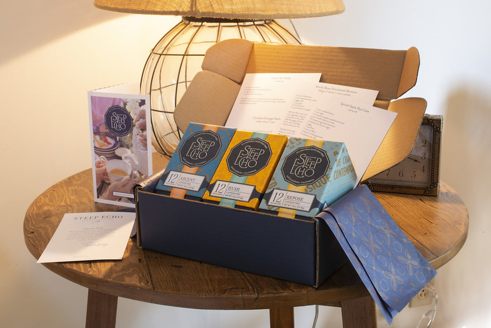 Steep Echo Tea Announces "Home For The Holidays" Gift Box