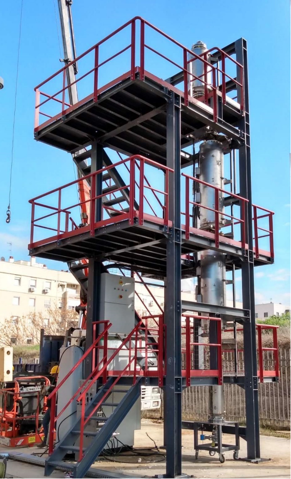 Particle Reactor for Thermo-Chemical energy Storage – PTCS reactor