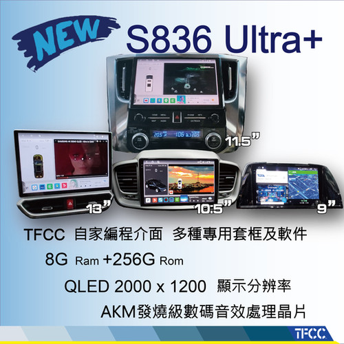 實用皇 S836 Ultra+ (8G+256G) | TFCC