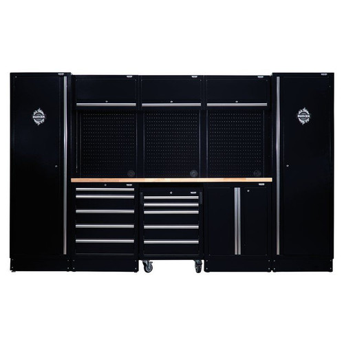 Draper Tools 04398 Bunker Modular Storage Combo With Hardwood Worktop ...