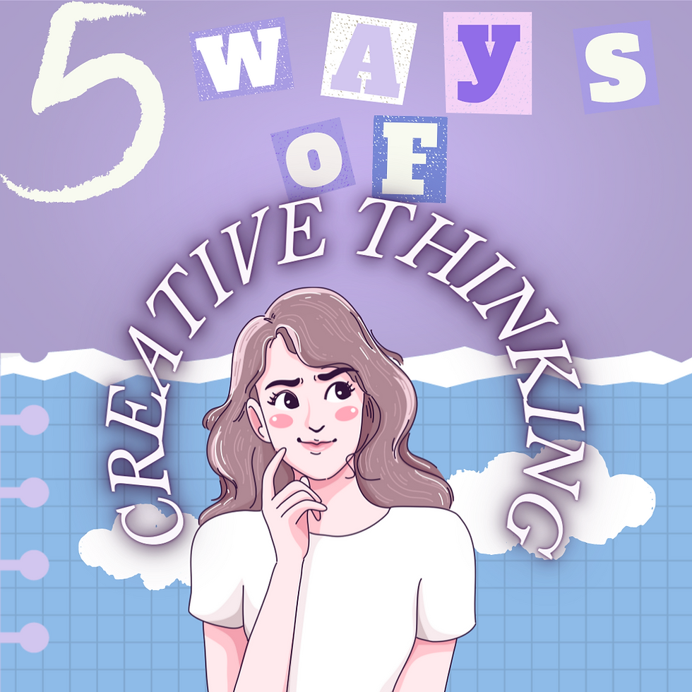 The Five Types of Creative Thinking - by Zoe Cacanindin