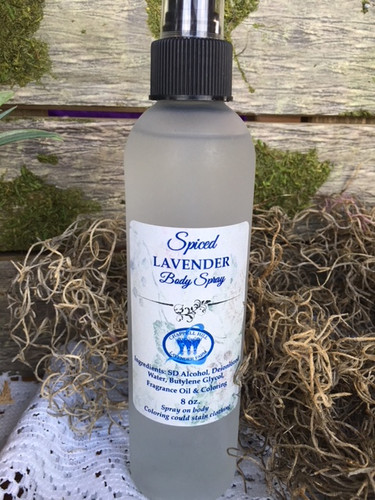 Spiced Lavender Body Spray | mysite