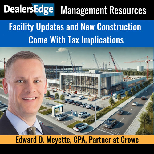 Facility Updates and New Construction Come With Tax Implications ...