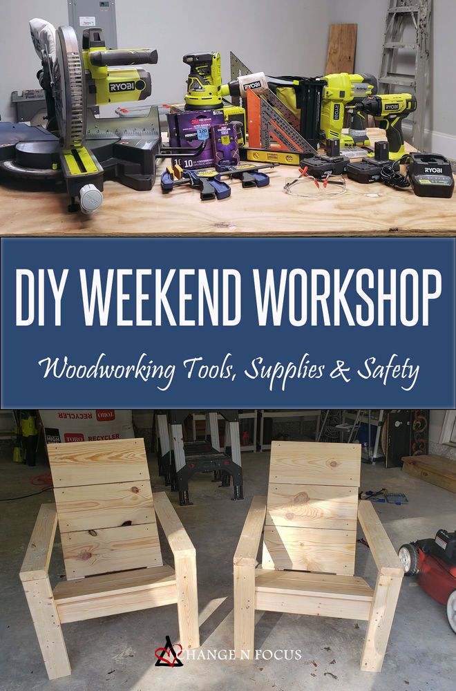 Weekend Workshop: Woodworking Tools, Supplies & Safety for DIY Projects