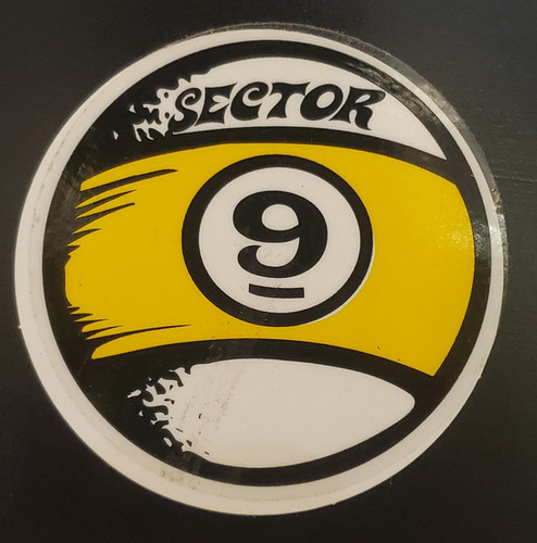Sector Nine Sticker | Surf The Earth