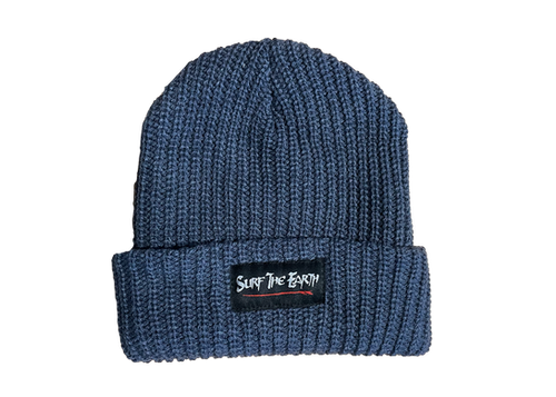 Steel Blue Surf The Earth Beanie | Surf The Earth