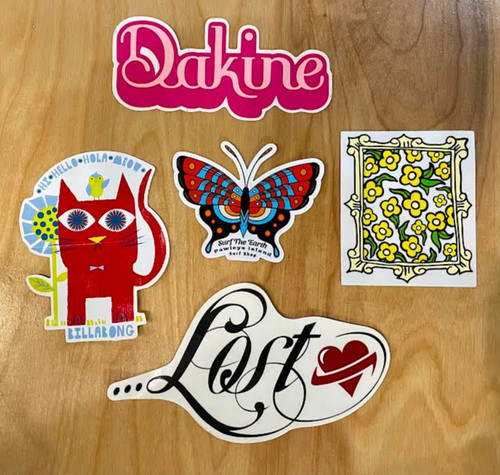 Girly Sticker Pack | Surf The Earth