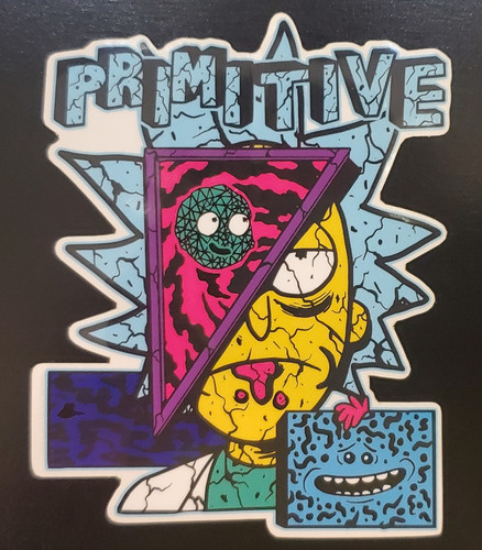Primitive Skate Sticker | Surf The Earth