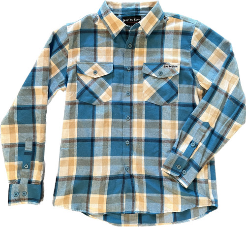 STE Teal Flannel | Surf The Earth
