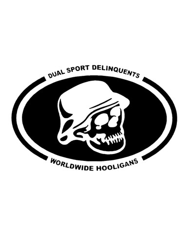 Dual Sport Delinquents - Vinyl Decal | dualsport