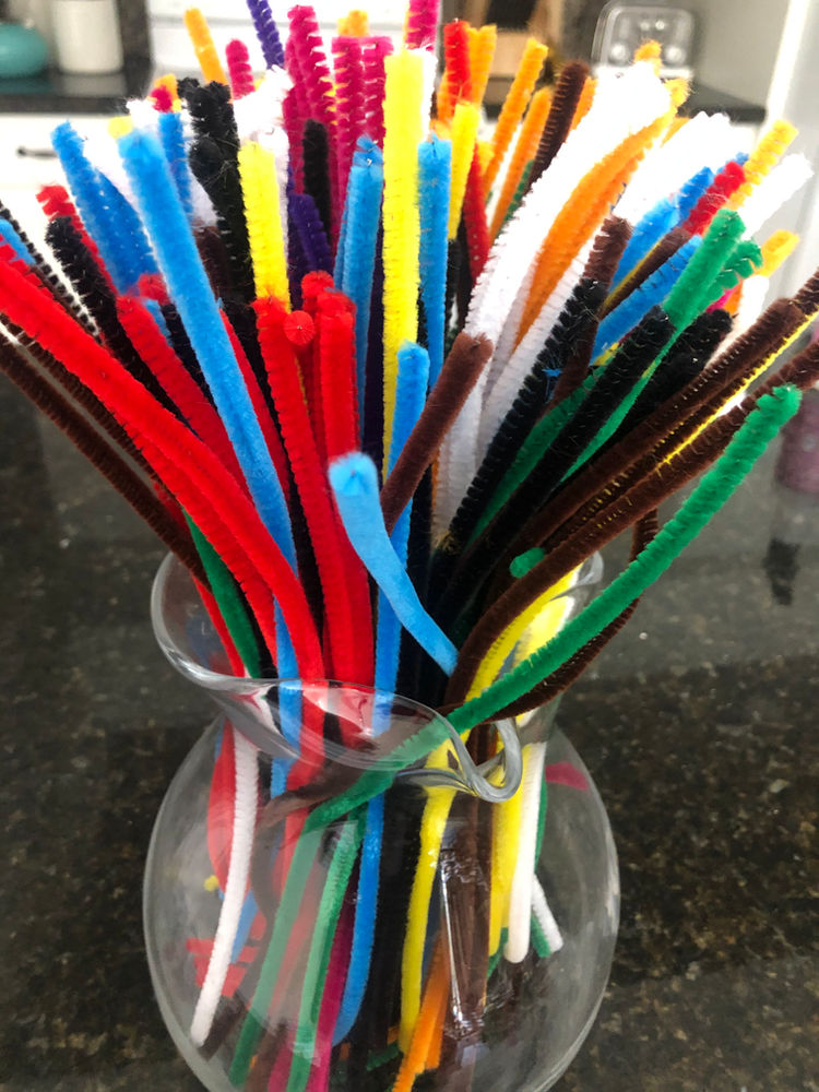 Simple Play Activities with Chenille Stems!