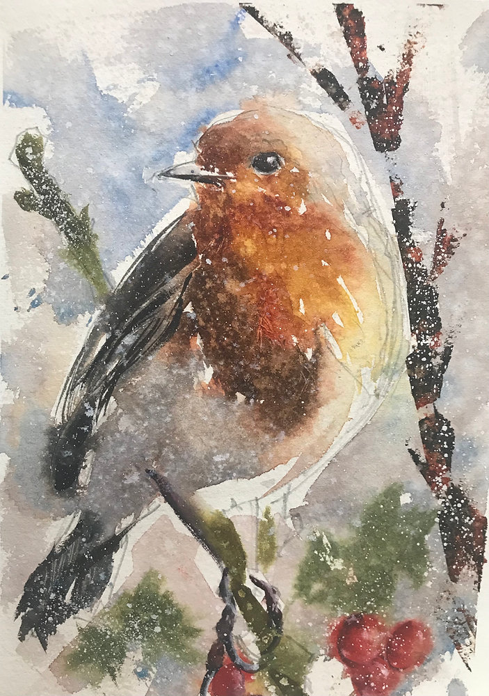 A Robin Red Breast with Al Kline