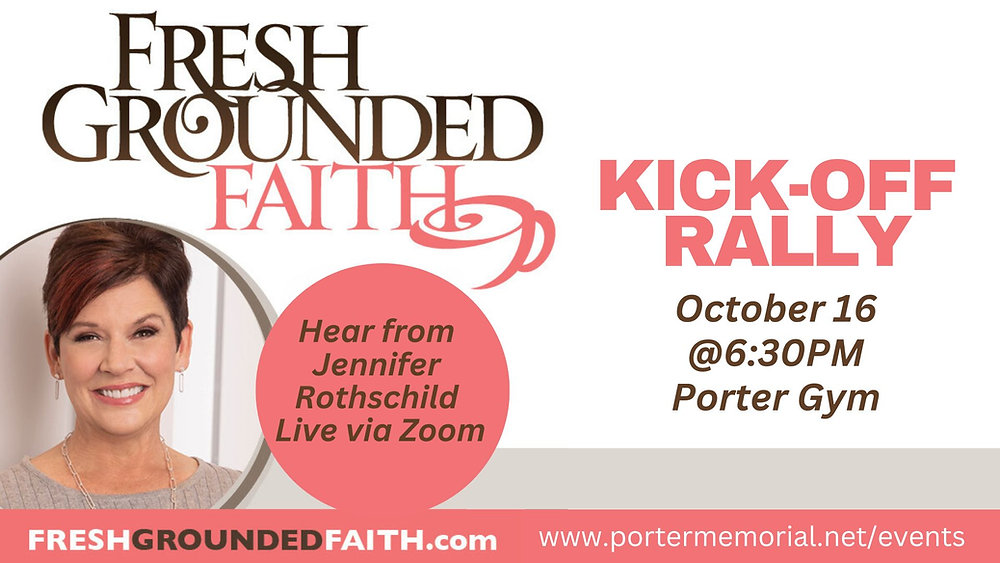 Porter Memorial Womens Ministry To Host Kick-Off Rally For Fresh ...