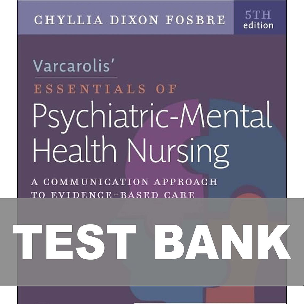Varcarolis' Essentials of Psychiatric Mental Health Nursing 5th Edition ... Varcarolis' Essentials of Psychiatric Mental Health Nursing 5th Edition ...