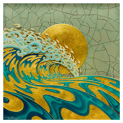 Mahina 5"x5" greeting Card Package | Troy Carney Art