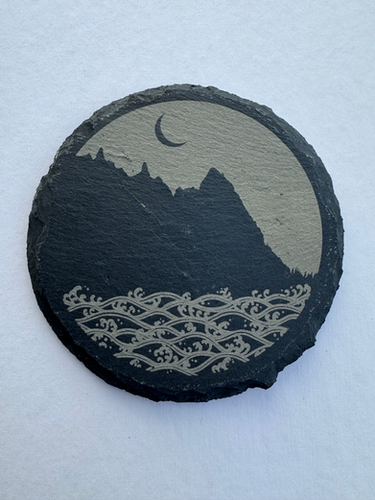 Slate Coasters | Troy Carney Art