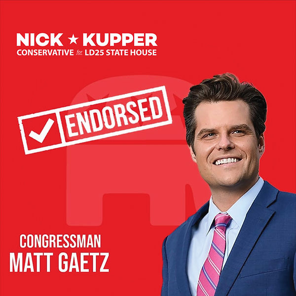 Endorsements | Nick Kupper Website