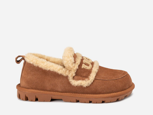 OZWEAR Ugg Violet Shearling Loafer camel | WICKED UGG SELECTIO