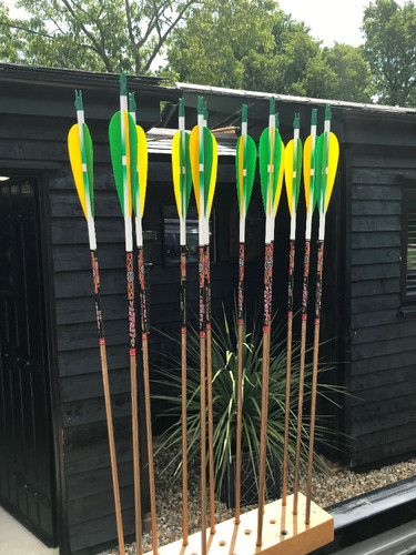 Set of 12 Aluminium Arrows | Amercian Longbow Co