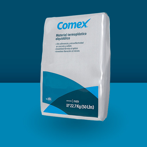 Pintura Termoplástica Alquidal para señalamiento | Comex Pinturas Maravilla