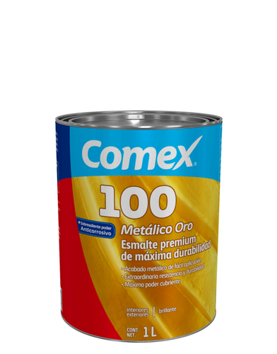 COMEX 100 ORO BRILLANTE 1L | Comex Pinturas Maravilla