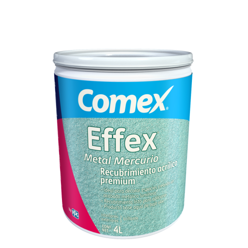EFFEX METAL MERCURIO 4L | Comex Pinturas Maravilla