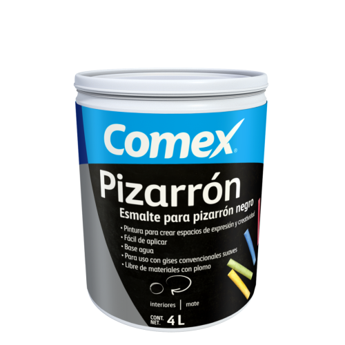 PINTURA PARA PIZARRON 4L | Comex Pinturas Maravilla