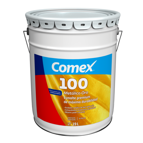 COMEX 100 ORO BRILLANTE 19L | Comex Pinturas Maravilla